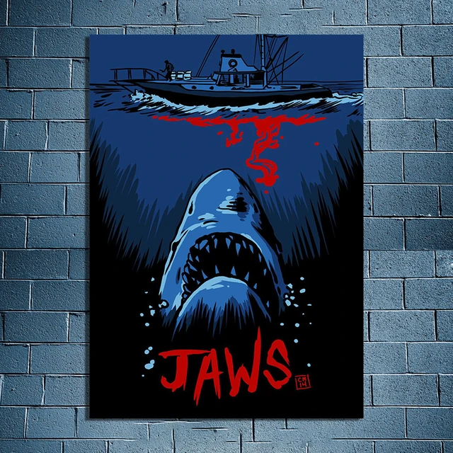 Jaws Movie Poster High Resolution