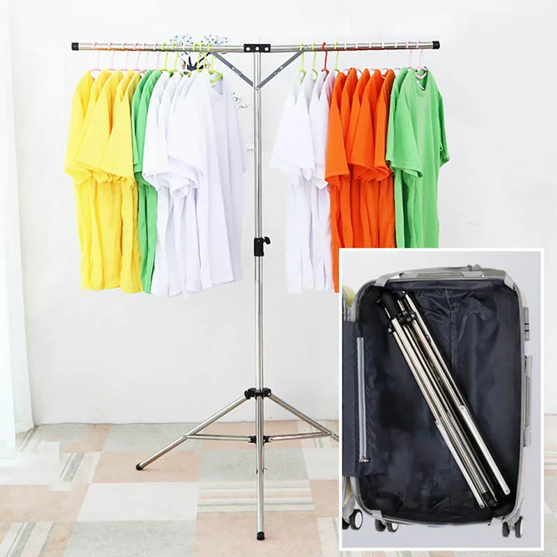 Portable-Foldable-Drying-Rack-Outdoor-Camping-Travel-Drying-Rod-Clothes ...