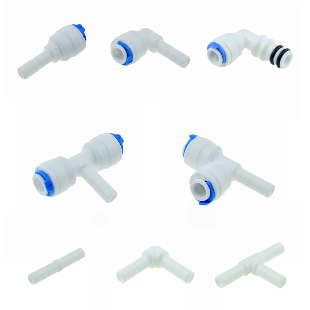 Reverse Osmosis 1/4 3/8 Hose Connection Quick Coupling 1/4 3/8 Stem L ...