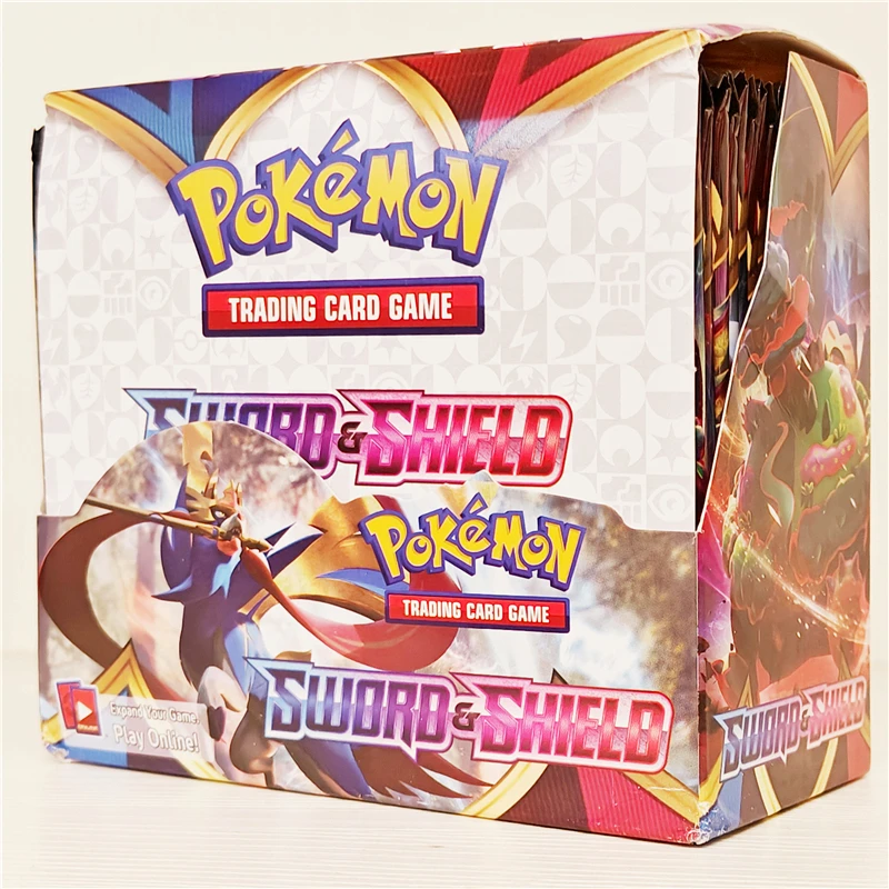 360Pcs English Version Pokemon TCG Sword And Shield Booster Box Trading ...