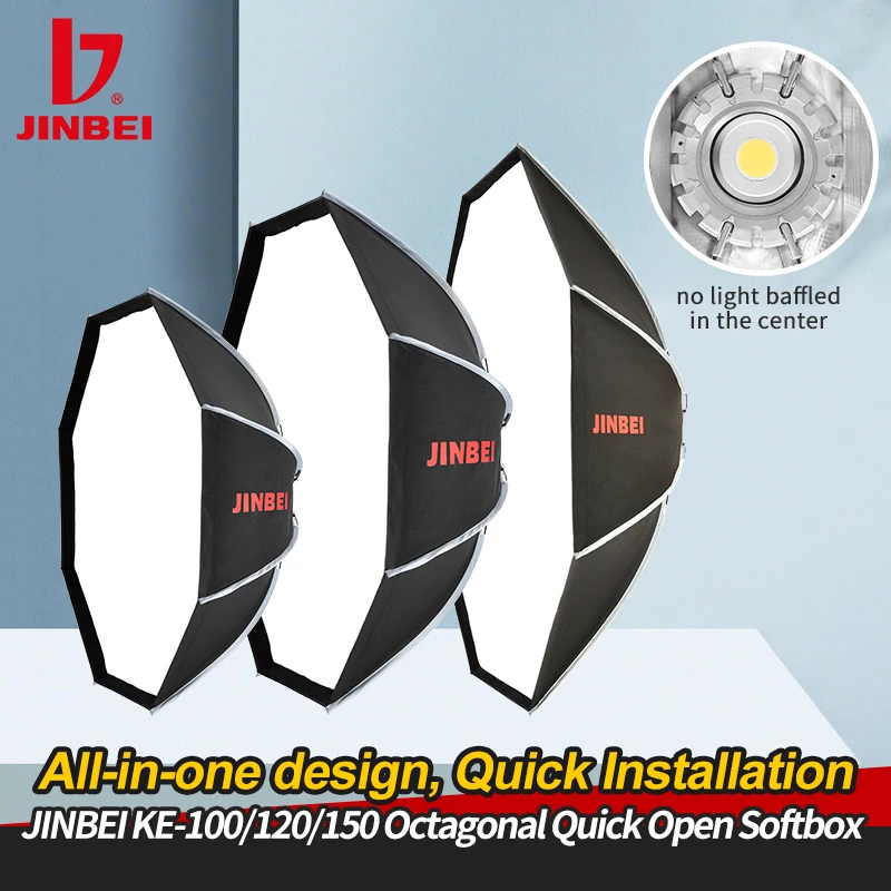 Jinbei Quick Release Softbox | Photography Light Diffuser | Octagon Softbox Bowens - Softbox ...
