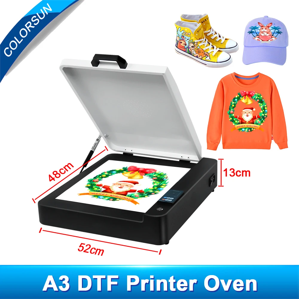 Colorsun-A3-DTF-Oven-for-DTF-Printer-Machine-Alarm-Function-Professional-with-Dryer-LED-Display ...