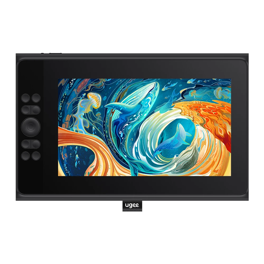 Ugee-Desenho-Tablet-Monitor-Roda-de-rolagem-Art-Tablet-para-PC-Mac ...