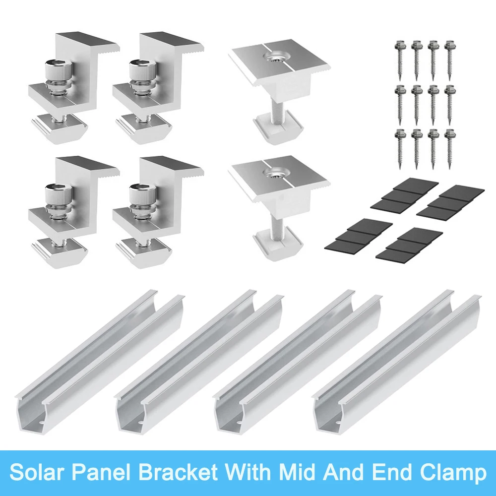 Solar-Panel-Mount-Bracket-Photovoltaic-Panel-Rail-Solar-Panel-Mount ...