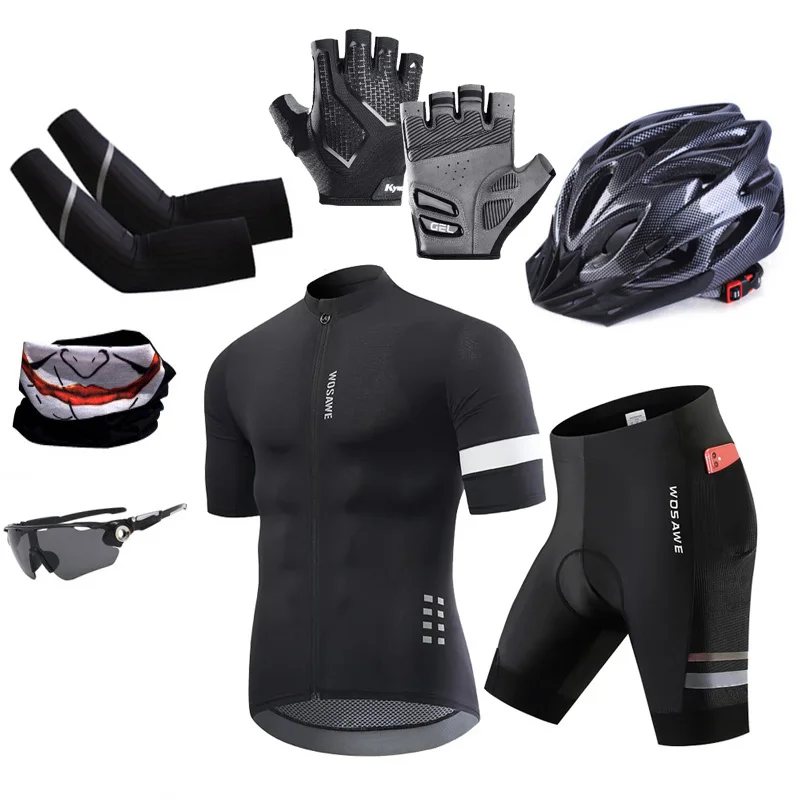 Cycling-Kit-Men-Summer-Breathable-Bicycle-Clothing-Mtb-Jersey-Bike ...