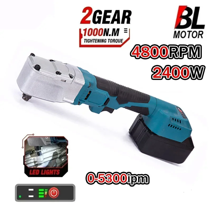 1000NM-Brushless-1-2-Inch-Electric-Ratchet-Wrench-Removal-Screw-Nut-Car ...