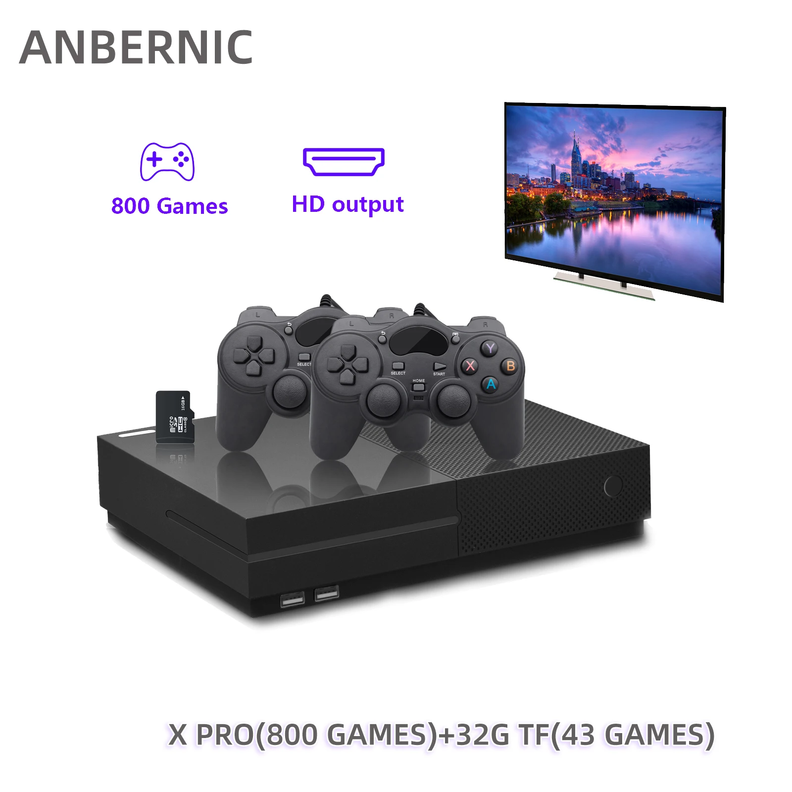ANBERNIC-XPRO-Video-Game-Console-64Bit-TV-HDMI-compatible-800-Family ...