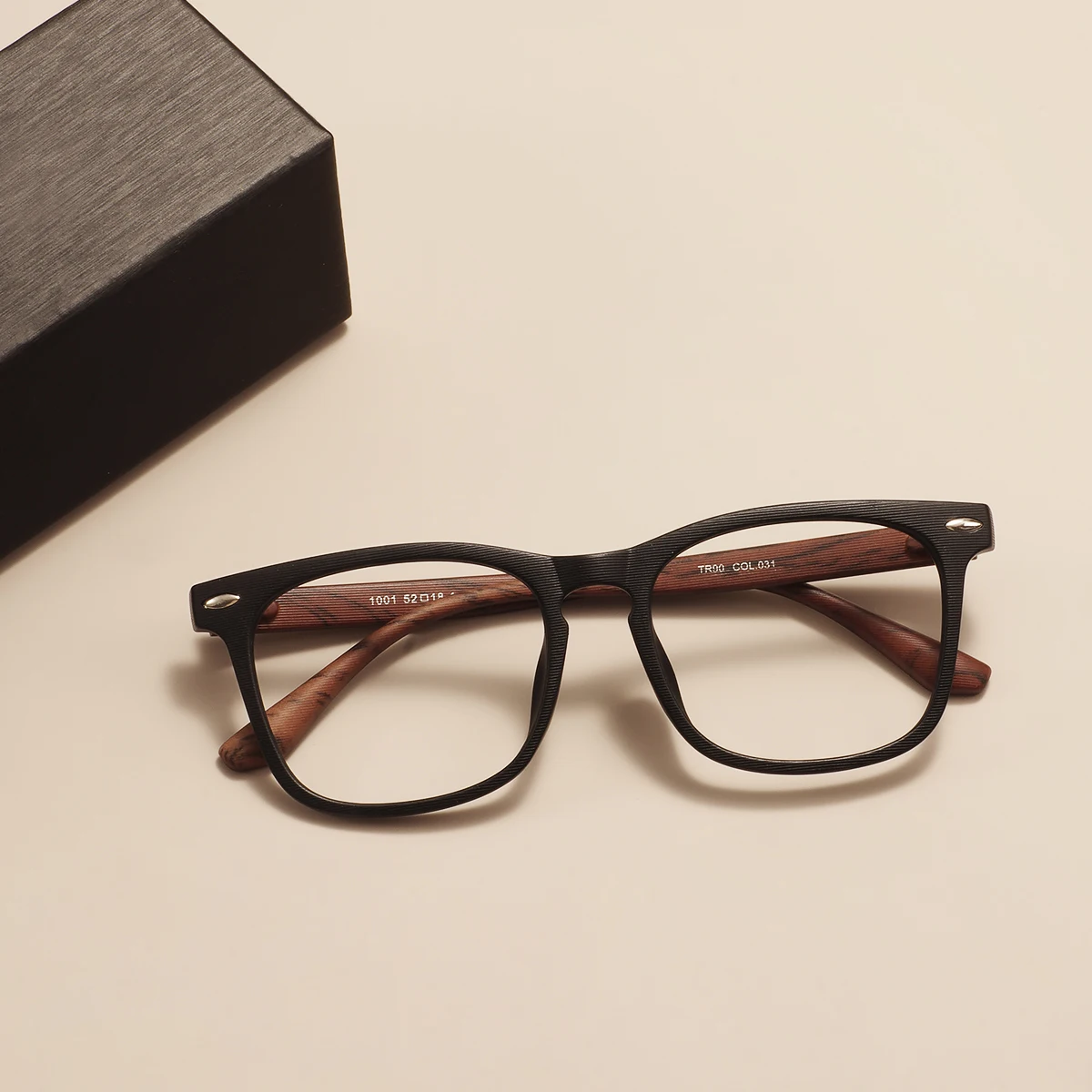 Fashion-Men-and-Women-Square-Full-Rim-TR90-Black-Optical-Frames-For ...