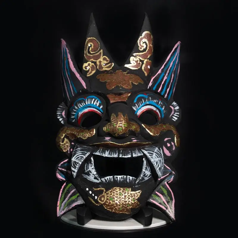 Chinese-Traditional-Nuo-Opera-Mask-Local-Drama-Featuring-Masked-Dancing ...