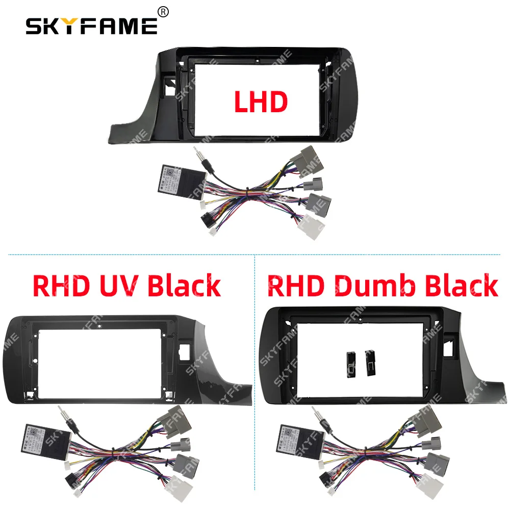 Skyfame Car Frame Fascia Adapter For Honda Amaze 2018-2019 Android ...
