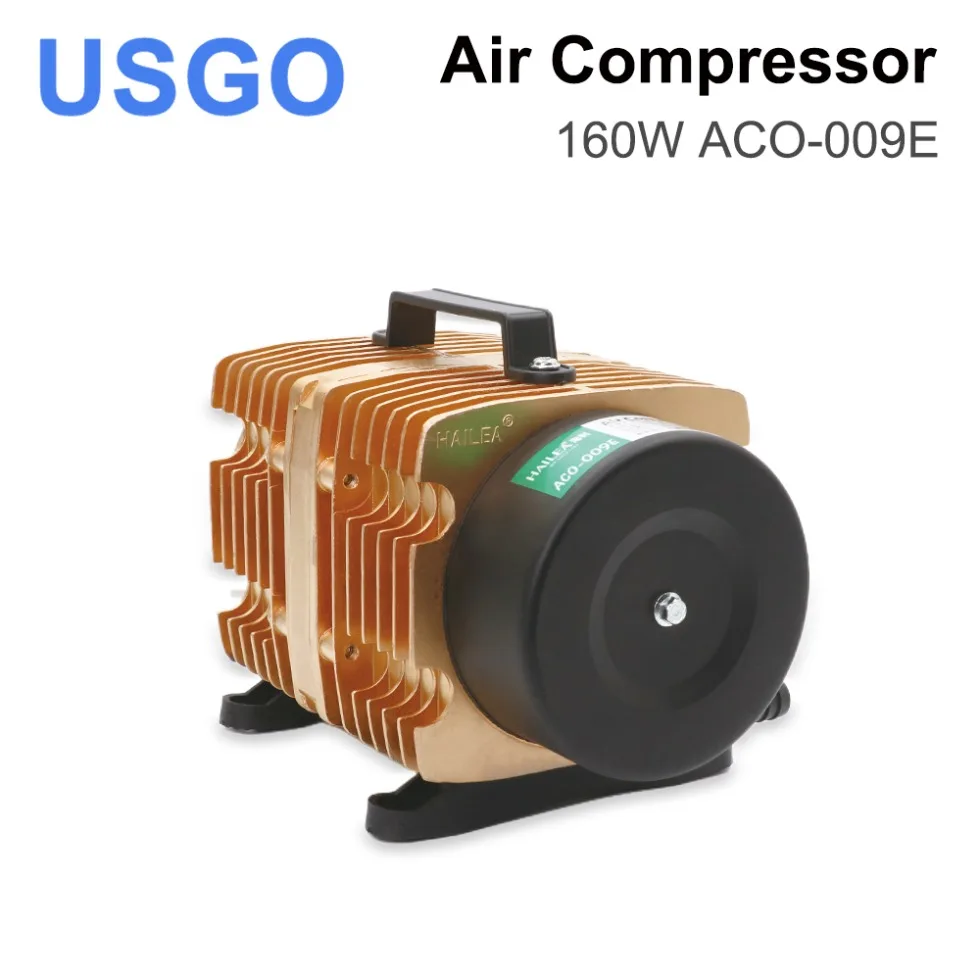 USGO-160W-Air-Compressor-Electrical-Magnetic-Air-Pump-for-CO2-Laser ...