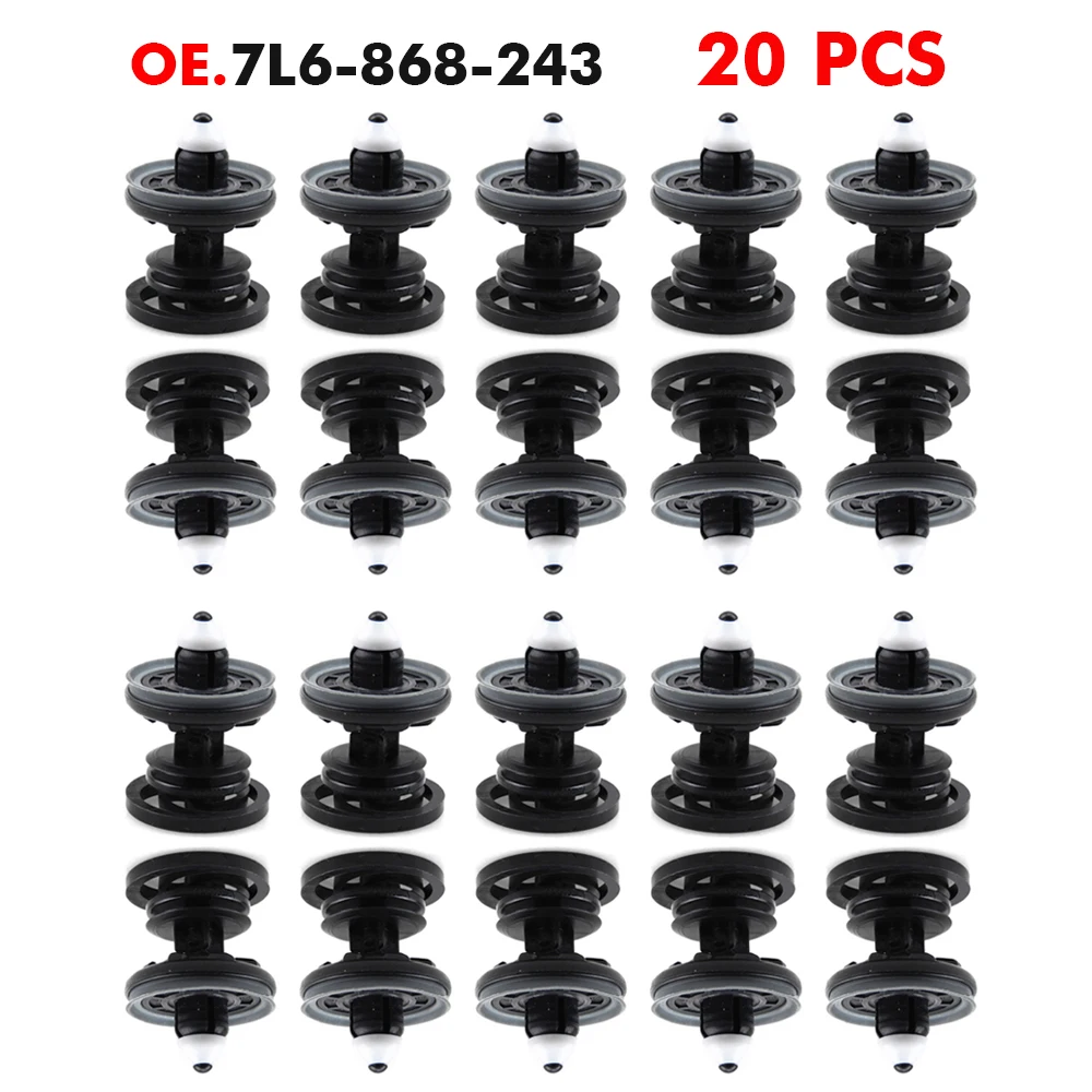 20Pcs-Car-Door-Trim-Panel-Retainer-Clip-Fasteners-7L6868243-For-Audi ...