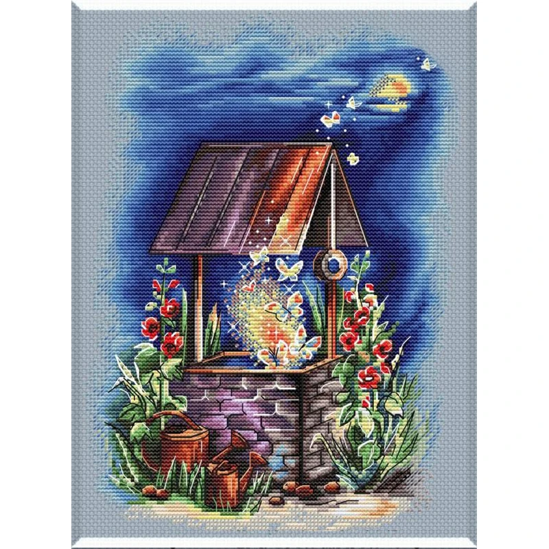 ZZ8344-DIY-Homefun-Cross-Stitch-Kit-Packages-Counted-Cross-Stitching ...