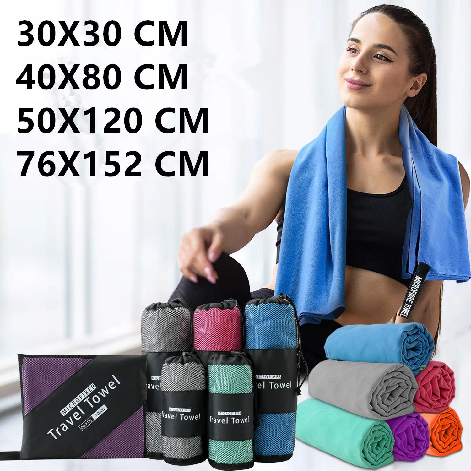 Nieuwe-Microfiber-Handdoek-Sport-Sneldrogende-Super-Absorberende ...