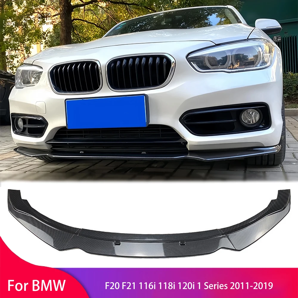Front-Bumper-Splitter-Lip-Side-Spoiler-Carbon-Look-Body-Kits-For-BMW ...
