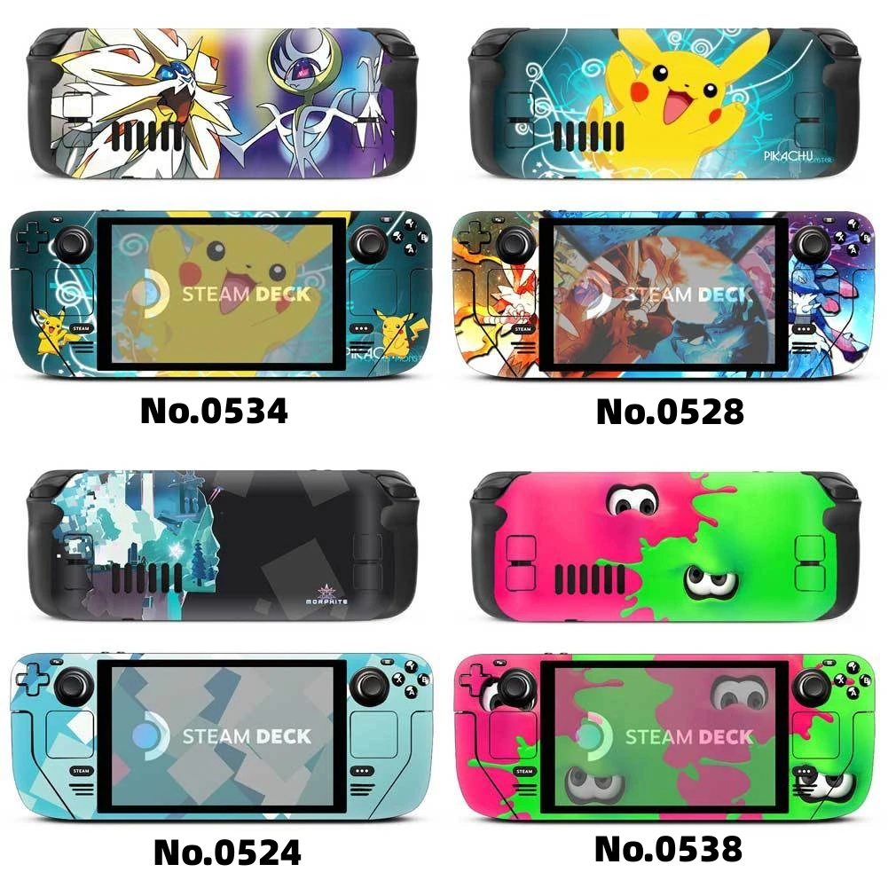Full Set Protective Skin Decal For Steam Deck, Custom Stickers Vinyl ...