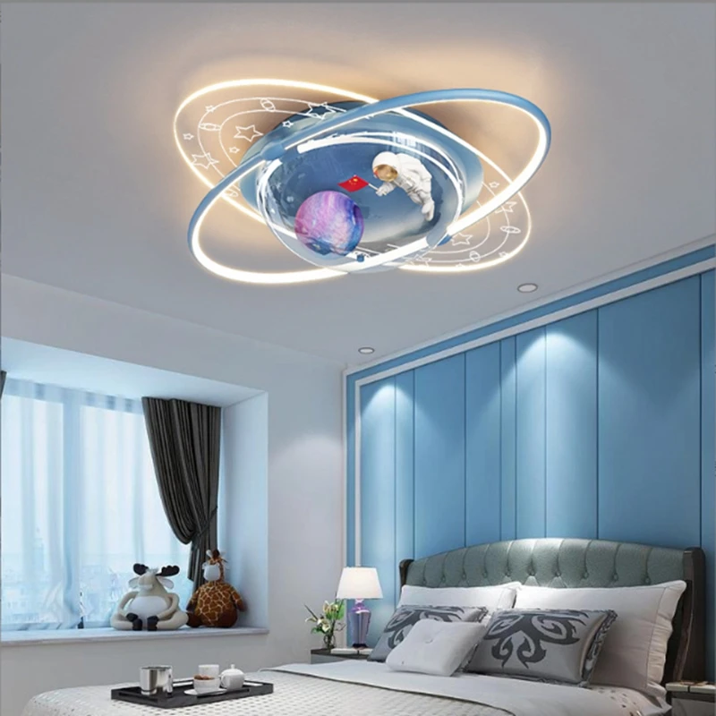 Modern-Children-Bedroom-Ceiling-Lamp-Creative-Intelligent-LED-Space ...