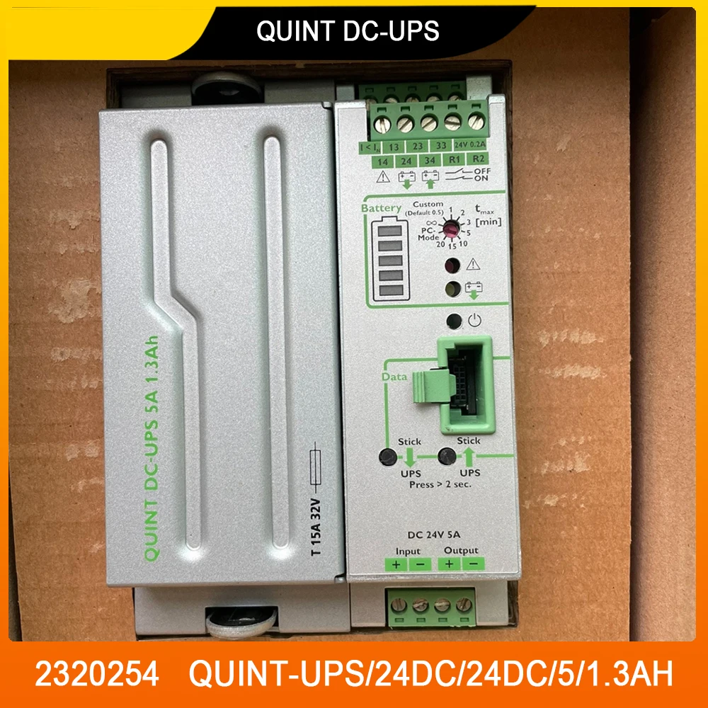 New-2320254-QUINT-UPS-24DC-24DC-5-1-3AH-QUINT-DC-UPS-For-Phoenix-24VDC ...