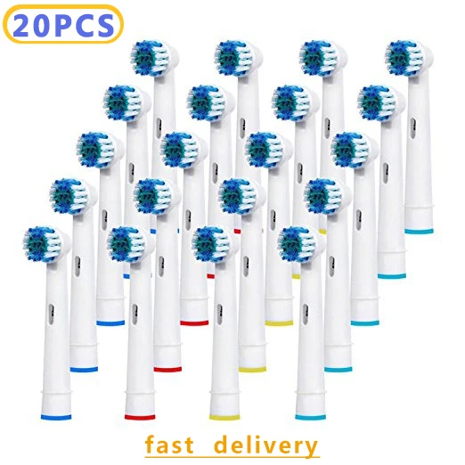 20PCS-Compatible-Oral-B-Sensitive-Gum-Care-Electric-Toothbrush ...