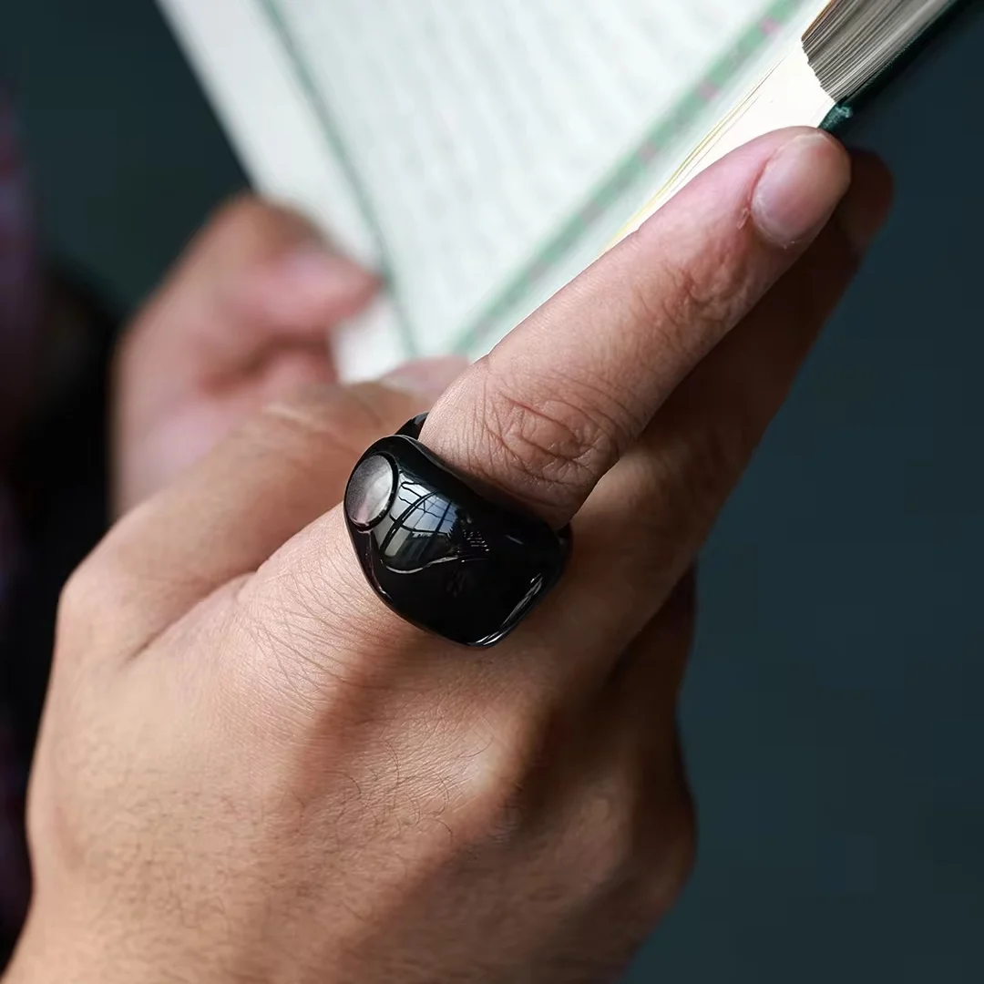 App-Control-Smart-Tasbih-Zikr-Muslim-Ring-Digital-Azan-Alarm-Clock ...