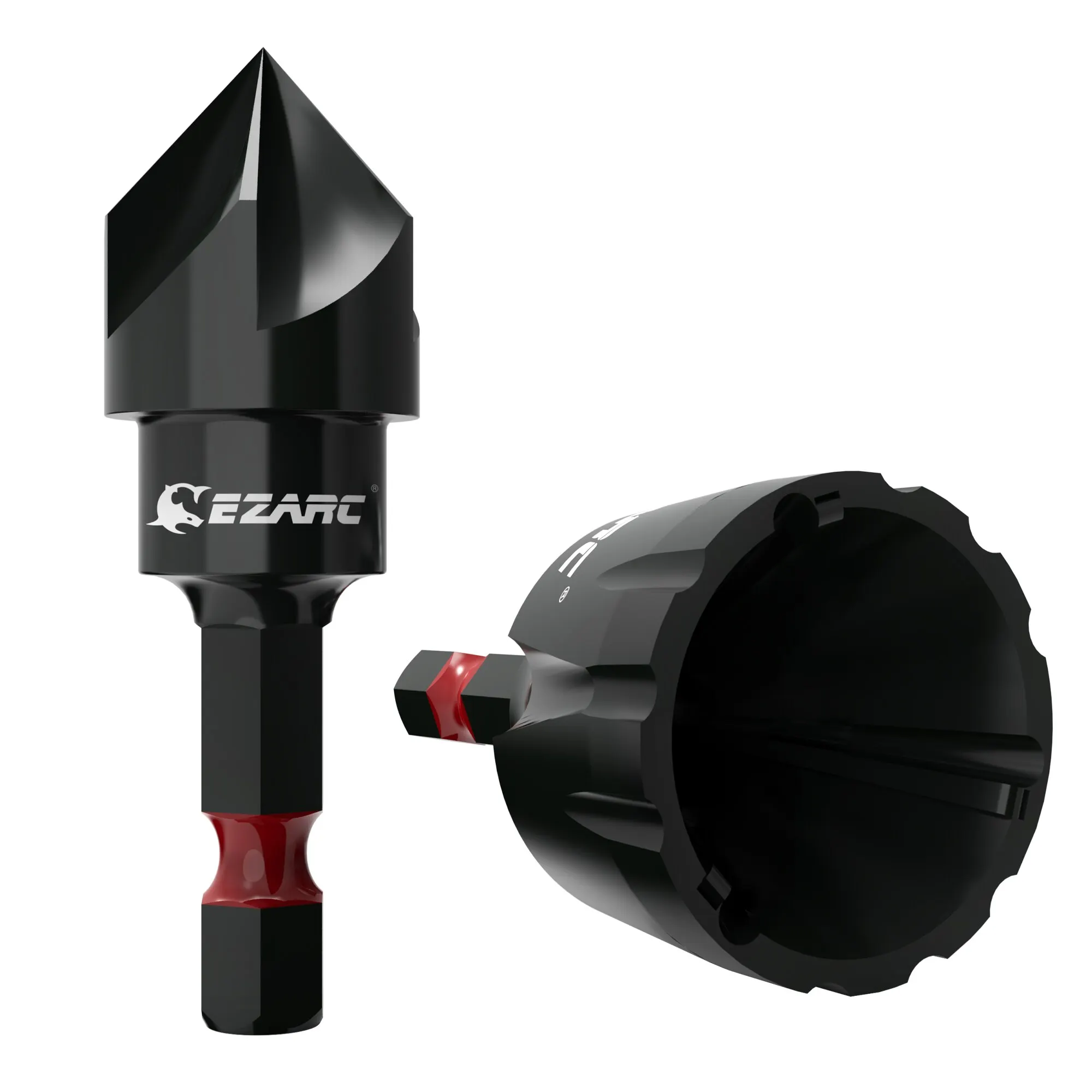 EZARC-Deburring-External-Chamfer-Tool-2PCS-Deburring-Chamfer-Tool-Internal-Countersink-Drill-Bit ...