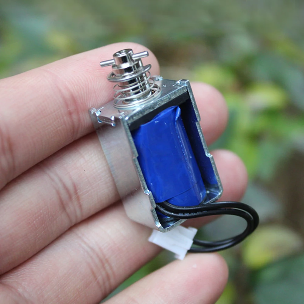 Miniature Solenoids DC 5V 6V 9V 12V Solenoids Push pull Small Solenoids ...