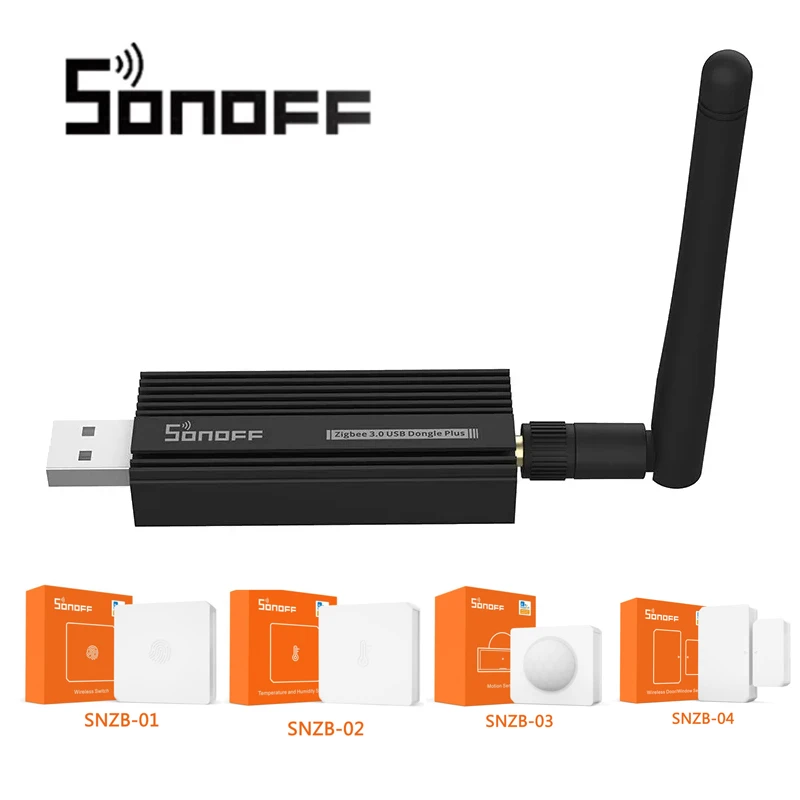 SONOFF ZB Dongle P Zigbee 3.0 USB Dongle Plus Universal Zigbee Gateway Support Via ZHA Or ...