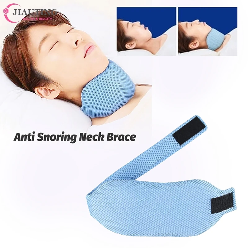 Adjustable-Anti-Snoring-Neck-Brace-Strap-Stop-Snore-Jaw-Belt-Anti-Apnea ...