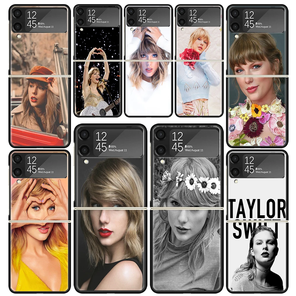 T-taylor-s-swift-Singer-funda-de-tel-fono-para-Samsung-Galaxy-Z-Flip4-Flip5-Flip3.jpg