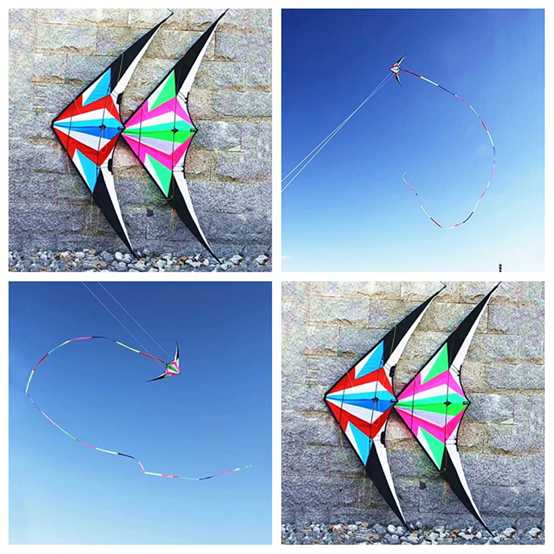 Free-Shipping-240cm-dual-line-stunt-kites-flying-power-kites-for-adults ...