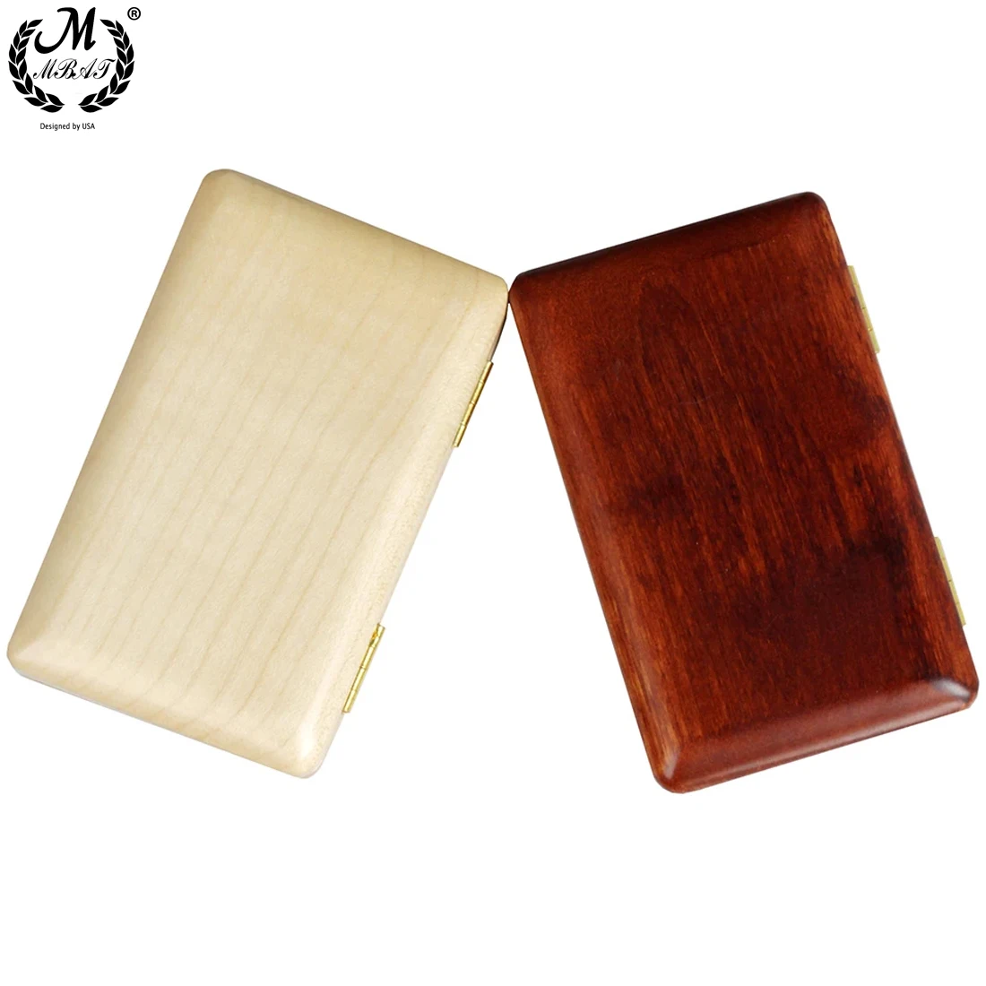 Saxophone-Solid-Wood-Reed-Case-Wooden-Colour-Holds-Two-Walnut-Saxophone ...
