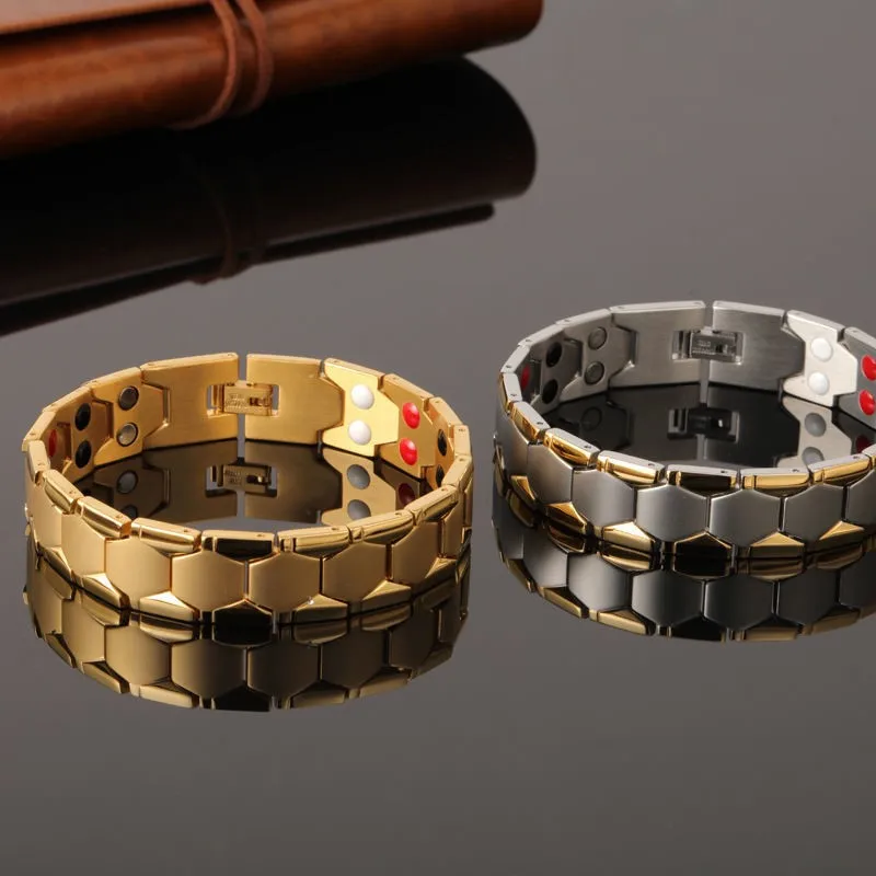 Bracelet magnétique torsadé 4 en 1 pour hommes et femmes pour la santé ...