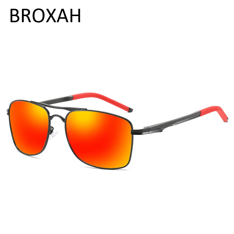 New-Fashion-Polarized-Sunglasses-Men-Square-Driving-Glasses-High ...