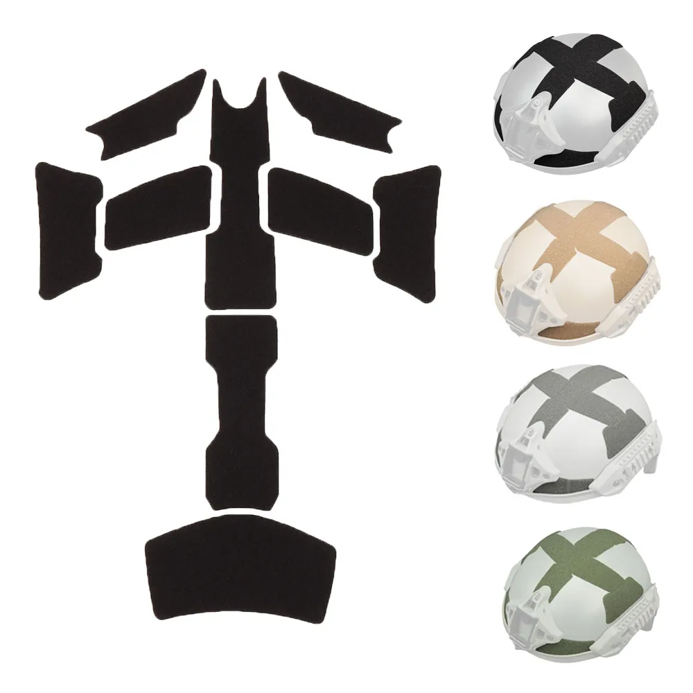 Tactical MK Helmet Magic Sticker Helmet Repair Replacement Patches Self ...