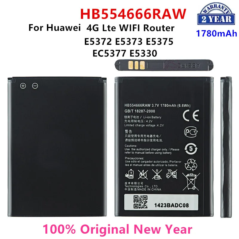 100-Orginal-HB554666RAW-1780mAh-Battery-For-HUAWEI-4G-Lte-WIFI-Router ...
