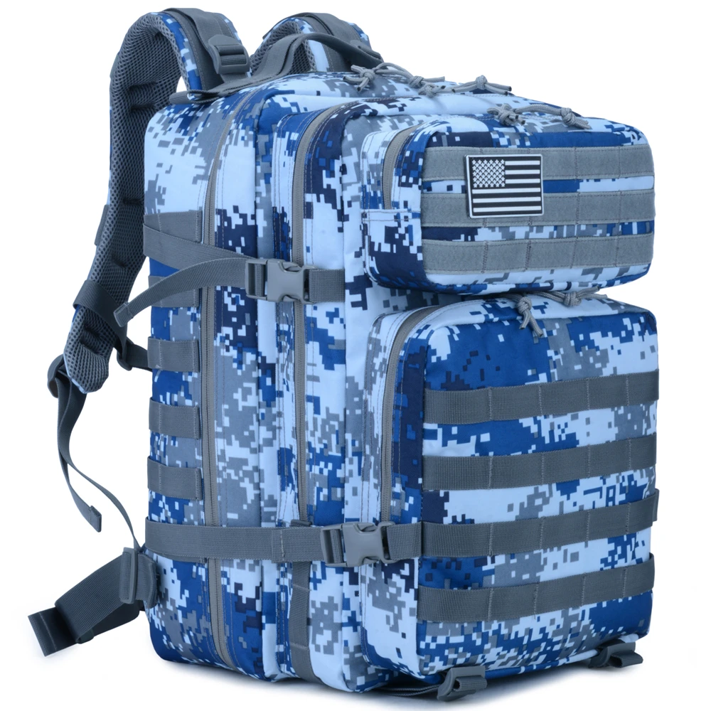 45L-3P-Tactical-Backpack-Military-Assault-Bag-Army-Outdoor-Waterproof ...