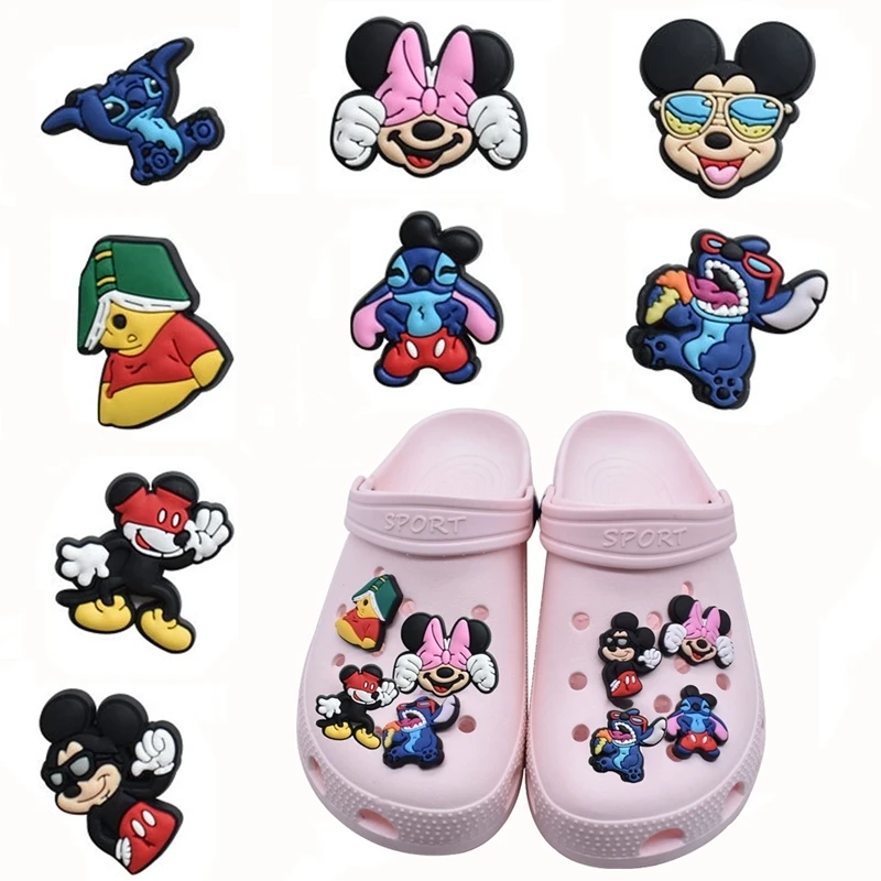 Lilo Stitch Crocs Charms | Crocs Charms Mickey Mouse | Crocs Mickey ...