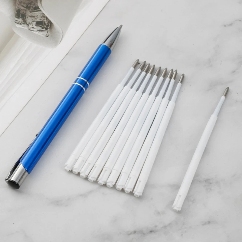 100Pcs-Replaceable-Ballpoint-Pen-Refills-For-Retractable-Ballpoint-Pen ...