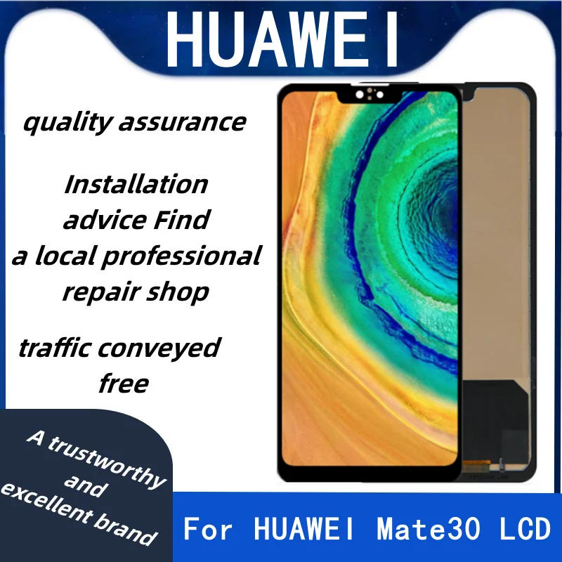 Pantalla AMOLED para Huawei Mate 30, pantalla táctil LCD, DigitizerTAS-L09, reemplazo de TAS-L29 ...