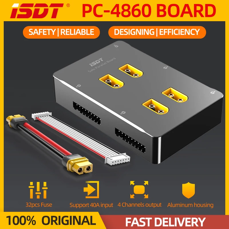 ISDT-PC-4860-Lipo-Battery-Charger-1-8S-XT60-Safe-Parallel-Charge-Board ...