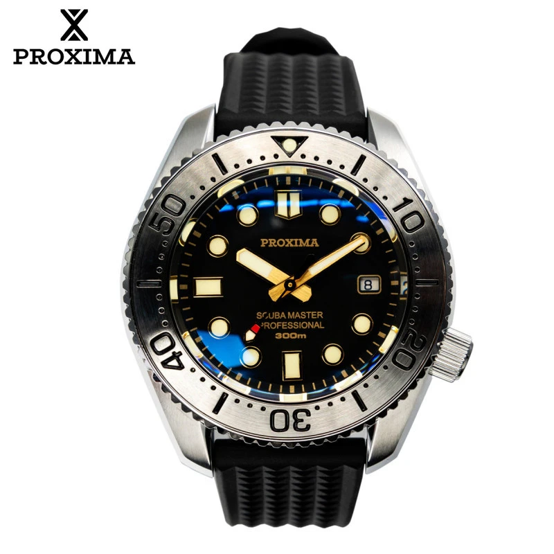 Proxima Men Dive Watch MM300 NH35 Luxury Business Automatic Mechanical ...