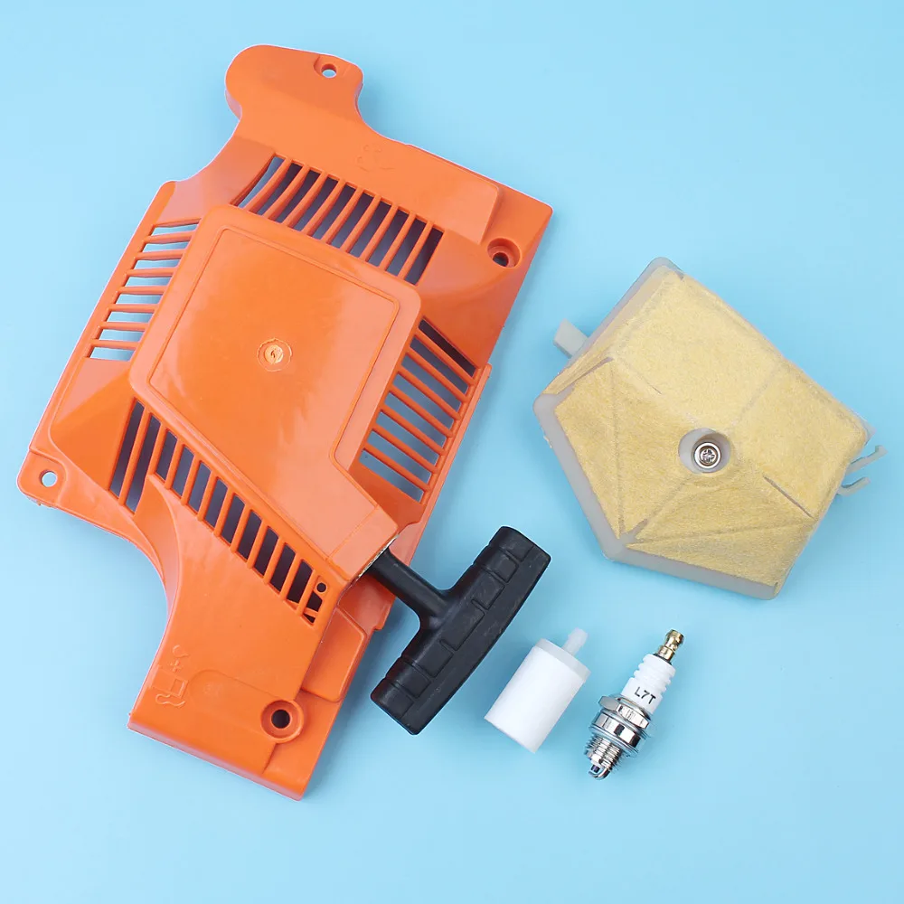 Recoil-Pull-Starter-Assy-Air-Fuel-Filter-Kit-For-Husqvarna-50-51-55 ...