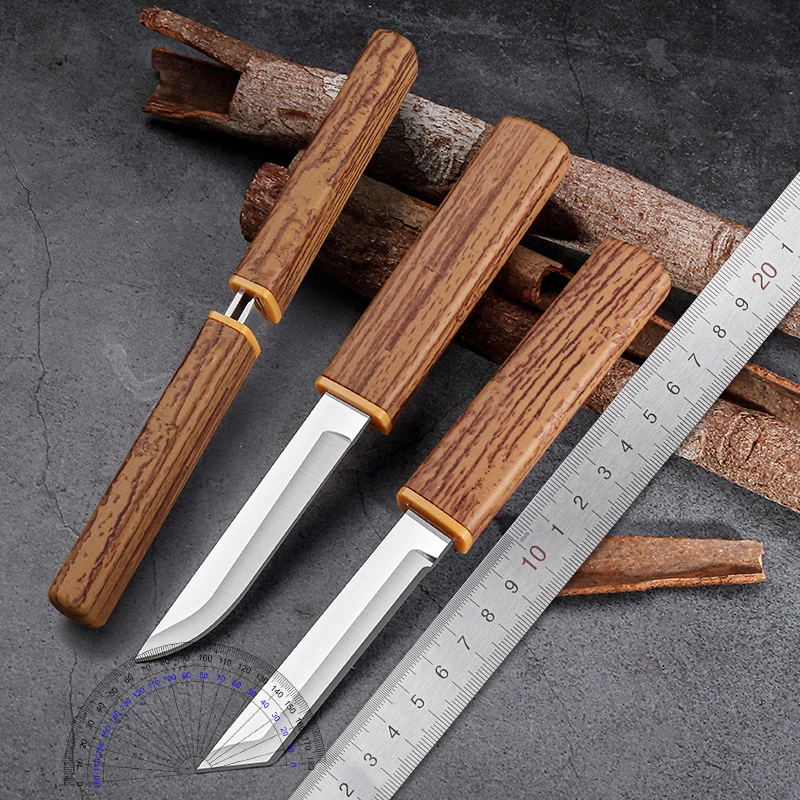 Stainless-Steel-High-grade-Double-Knife-Portable-Fruit-Dragon-And ...