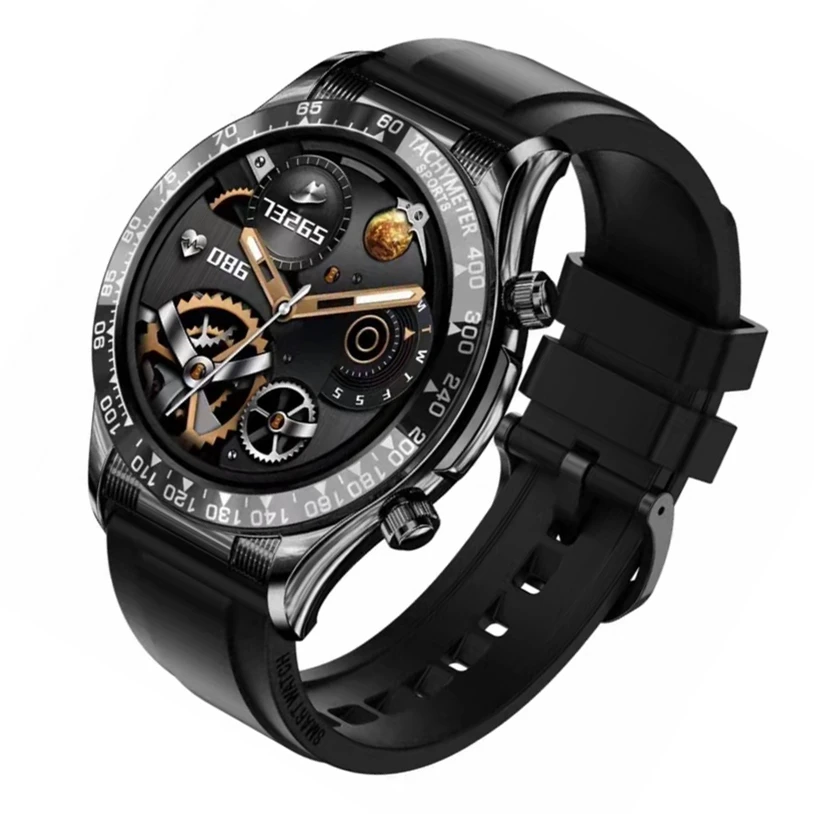 Luxury Bluetooth Call Business Smartwatch Mechanical Watchface Design ...