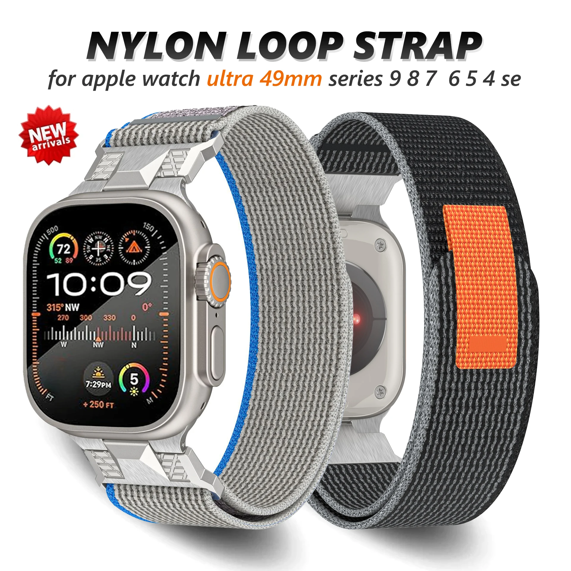 Trail-Loop-for-Apple-Watch-Ultra-49mm-Series-9-45mm-44mm-42mm-Nylon ...