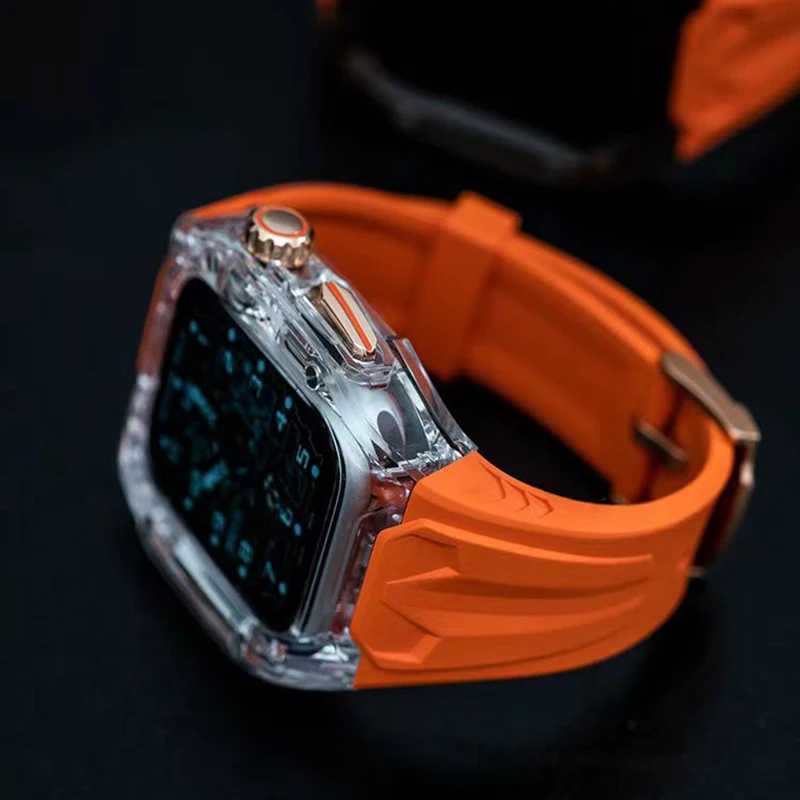 Transparent-Modification-Kit-For-Apple-Watch-Ultra-9-8-7-49mm-44mm-45mm ...