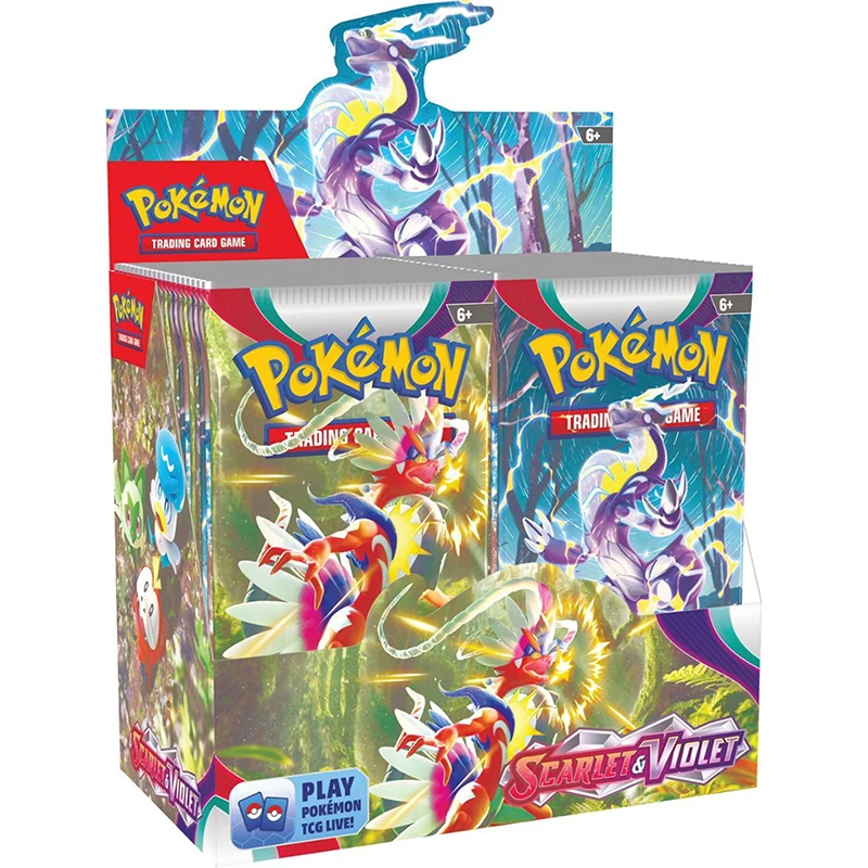 New-Pokemon-Scarlet-Violet-324pc-Cards-Evolution-Booster-Gift-Game ...