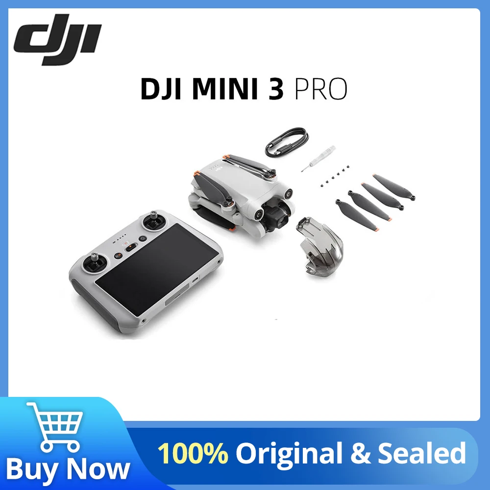 DJI Mini 3 Pro (DJI RC) – Lightweight and Foldable Camera Drone with 4K ...