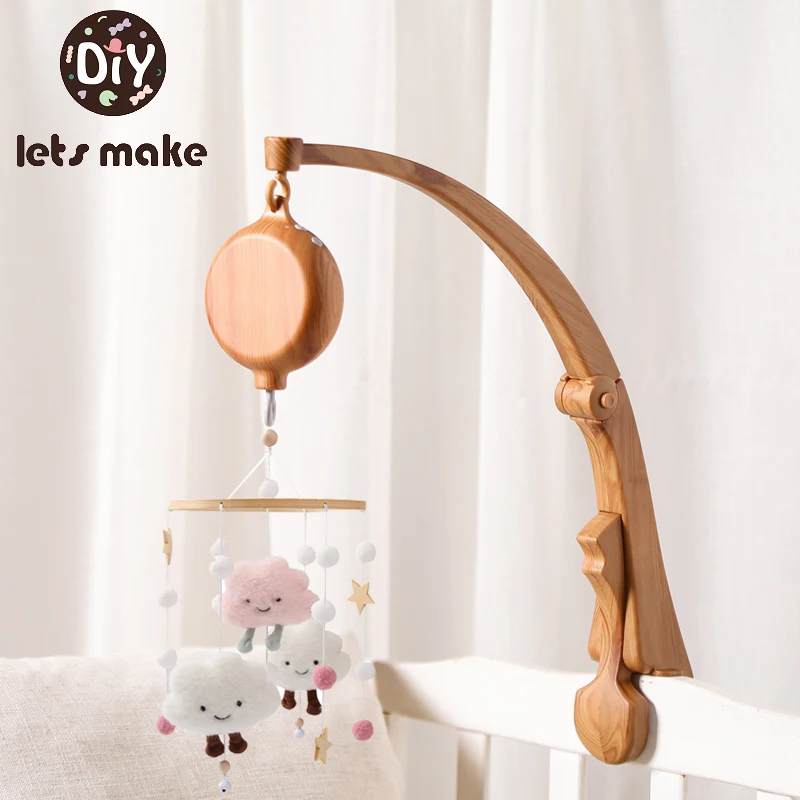 Let-s-Make-Baby-Imitation-Wooden-Bed-Bell-Bracket-Mobile-Hanging ...