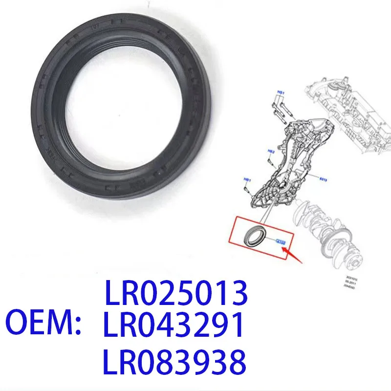 For-Land-Rover-LR2-Range-Evoque-Range-Sport-2-0L-Crankshaft-Front-Oil ...